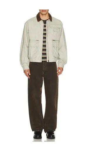 THISISNEVERTHAT Utility Field Jacket In Light Grey