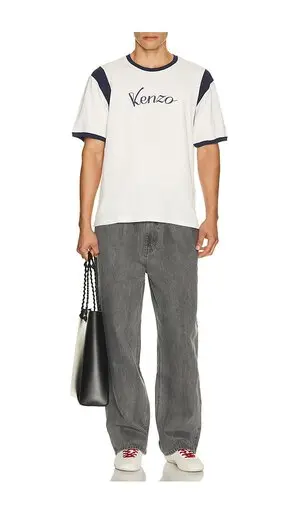 Kenzo Varsity Classic T-shirt In White