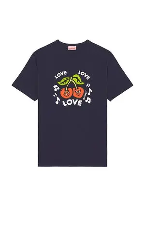 Kenzo Loves Classic T-shirt In Blue