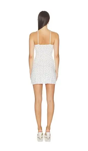 COU COU The Cami Slip Dress In Cream