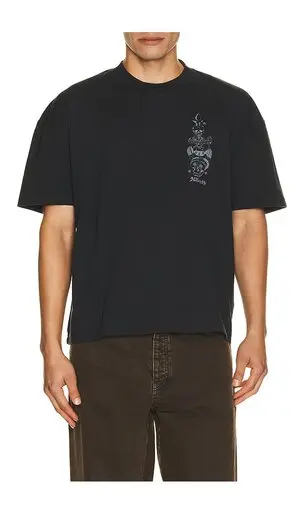 ALLSAINTS Ignis Short Sleeve Tee In Black