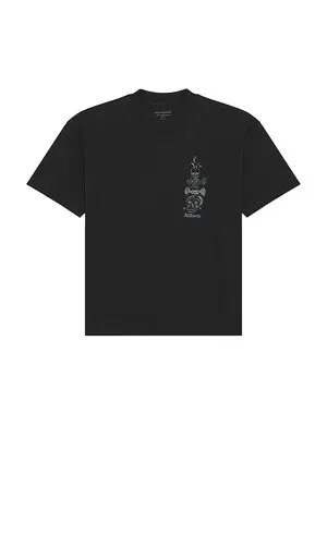 ALLSAINTS Ignis Short Sleeve Tee In Black