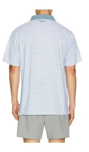 DEVEREUX GOLF The Nomad Polo In Blue
