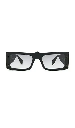 CHRISTIAN LOUBOUTIN Rectangular Acetate Sunglasses - Black