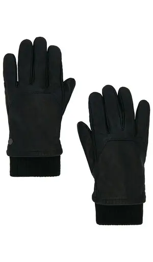 Canada Goose Leather Gloves - Black
