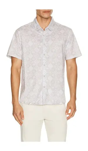 VINTAGE SUMMER Performance Tech Shirt In Brown