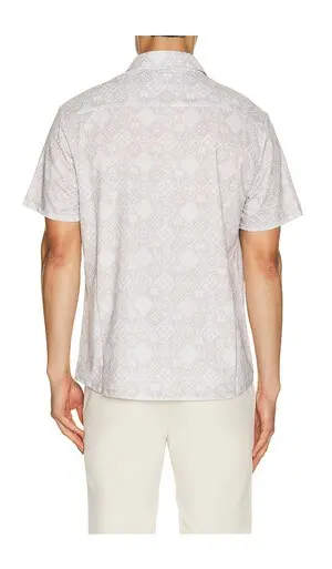 VINTAGE SUMMER Performance Tech Shirt In Brown