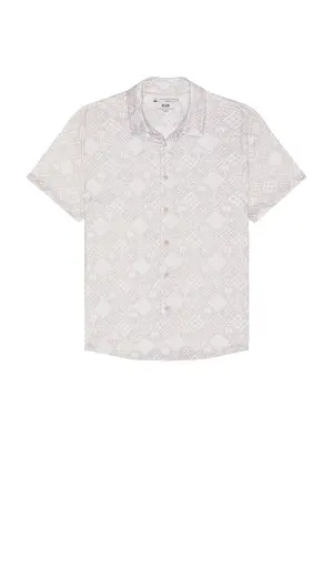 VINTAGE SUMMER Performance Tech Shirt In Brown