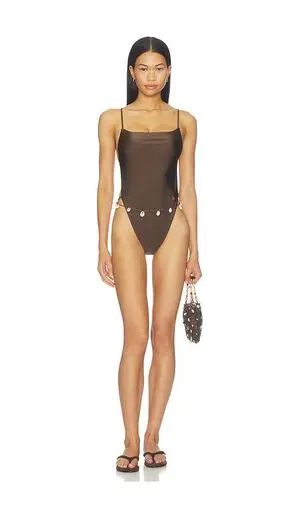 Eterne Brooks One Piece Swimsuit