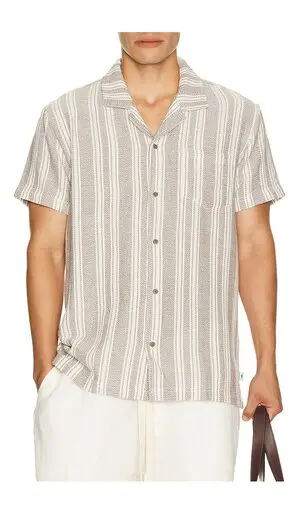 Vintage Summer Button Down Shirts For Men