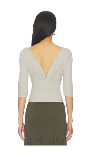Lioness Canyon Top In Grey