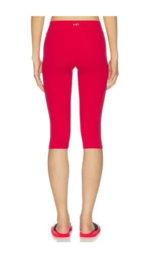 437 The Capri Legging In Red