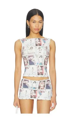 1XBLUE Playing Card Tank