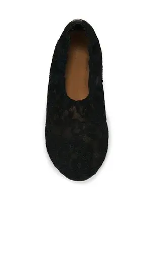 ODISSI Aicha Ballet Flats - Black