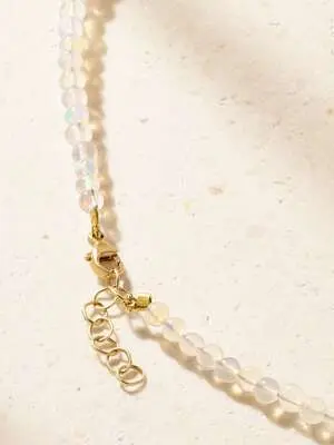 Jia Jia 14-karat Gold Opal Necklace