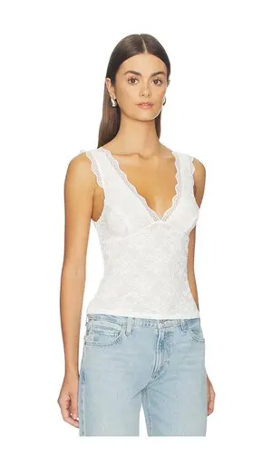 Free People X Intimately Loved You First Lace Tank