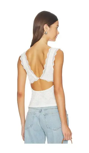 Free People X Intimately Loved You First Lace Tank