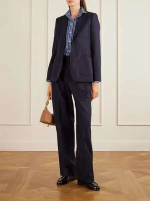 Polo Ralph Lauren Pinstriped Wool Blazer