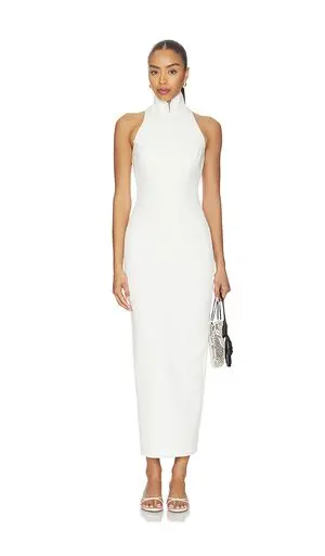 SAU LEE Joy Dress - White