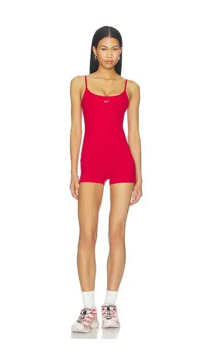 437 The Minimalist Tank Top In Red