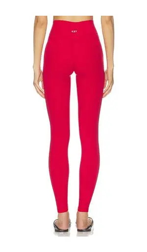 437 The V Legging In Red