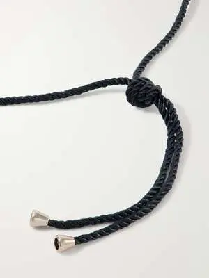 JENNIFER BEHR Rhodes Silver-tone Shell Necklace