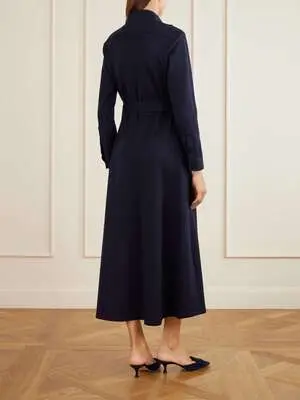 Giuliva Heritage The Dora Wool-jersey Midi Dress