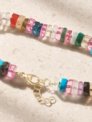 Jia Jia 14-karat Gold Gemstone Bracelet