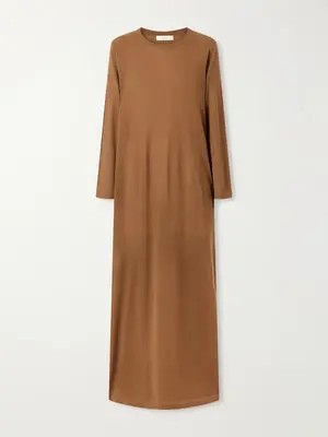 Co Cashmere Column Midi Dress