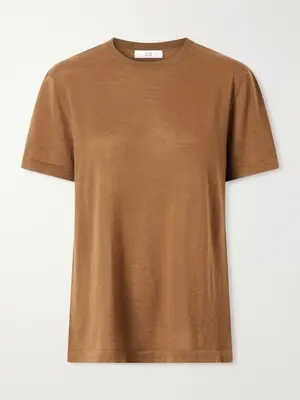 Co Cashmere T-shirt - Brown