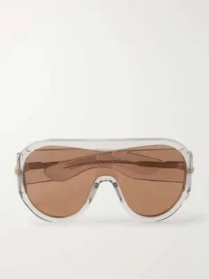 Bottega Veneta Shield Mask-frame Sunglasses