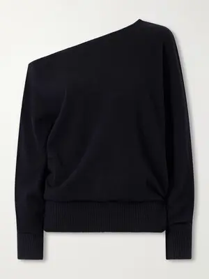 Arch4 Wiki Off-the-shoulder Cashmere Sweater