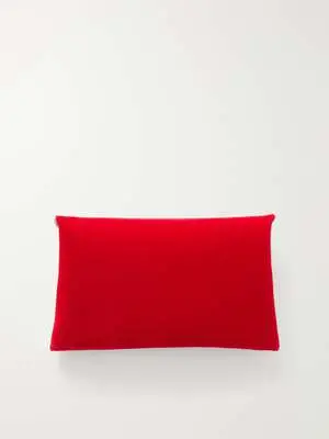 Altuzarra Envelope Velvet Clutch