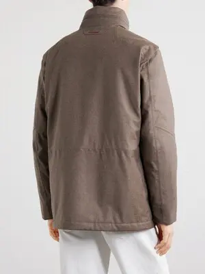 Sease Padded Wool And Cashmere-blend Jacket