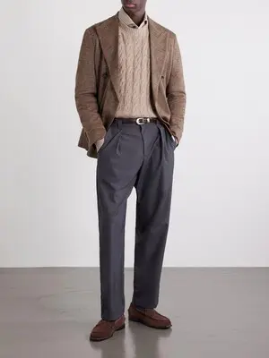 Polo Ralph Lauren Double-breasted Prince Of Wales Blazer