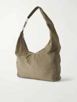 Rick Owens Gemini Suede Tote Bag - Neutrals