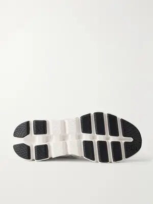 On X 5 Rubber-trimmed Mesh Sneakers