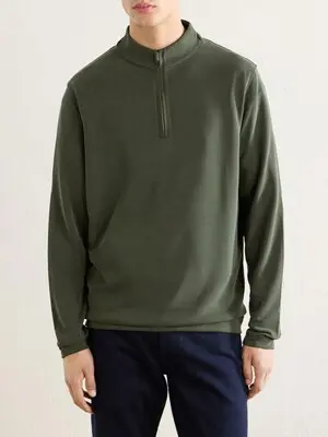 Peter Millar Jersey Half-zip Sweater