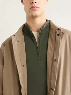 Peter Millar Jersey Half-zip Sweater