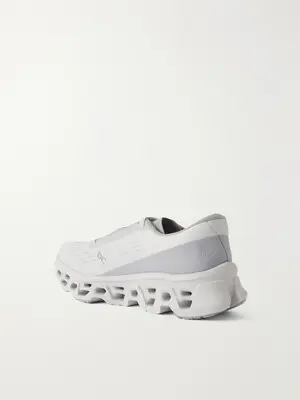 On Cloudmonster Rubber-trimmed Stretch-knit Sneakers