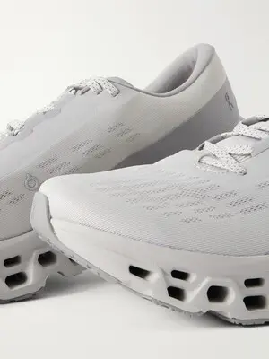 On Cloudmonster Rubber-trimmed Stretch-knit Sneakers