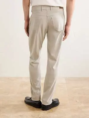 Peter Millar Crown Straight-leg Cotton-canvas Trousers