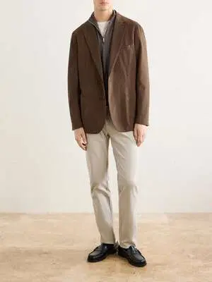 Peter Millar Chatham Cotton-cashmere Sigle Breasted Blazer
