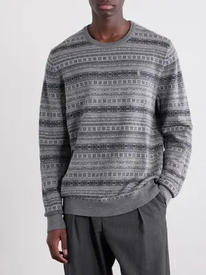 Polo Ralph Lauren Striped Wool Crew Neck Sweater