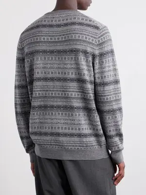 Polo Ralph Lauren Striped Wool Crew Neck Sweater