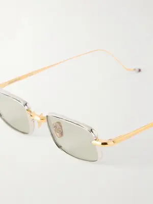 JACQUES MARIE MAGE Dusk Square-frame Sunglasses