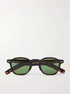 JACQUES MARIE MAGE Zephirin Round-frame Acetate Sunglasses