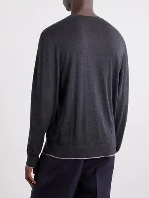 JAMES PERSE Cashmere Crewneck Sweater