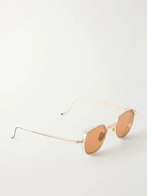 JACQUES MARIE MAGE Dixon Octagonal Frame Sunglasses