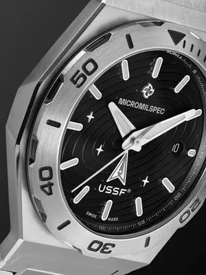 MICROMILSPEC Space Force Automatic Stainless Steel Watch